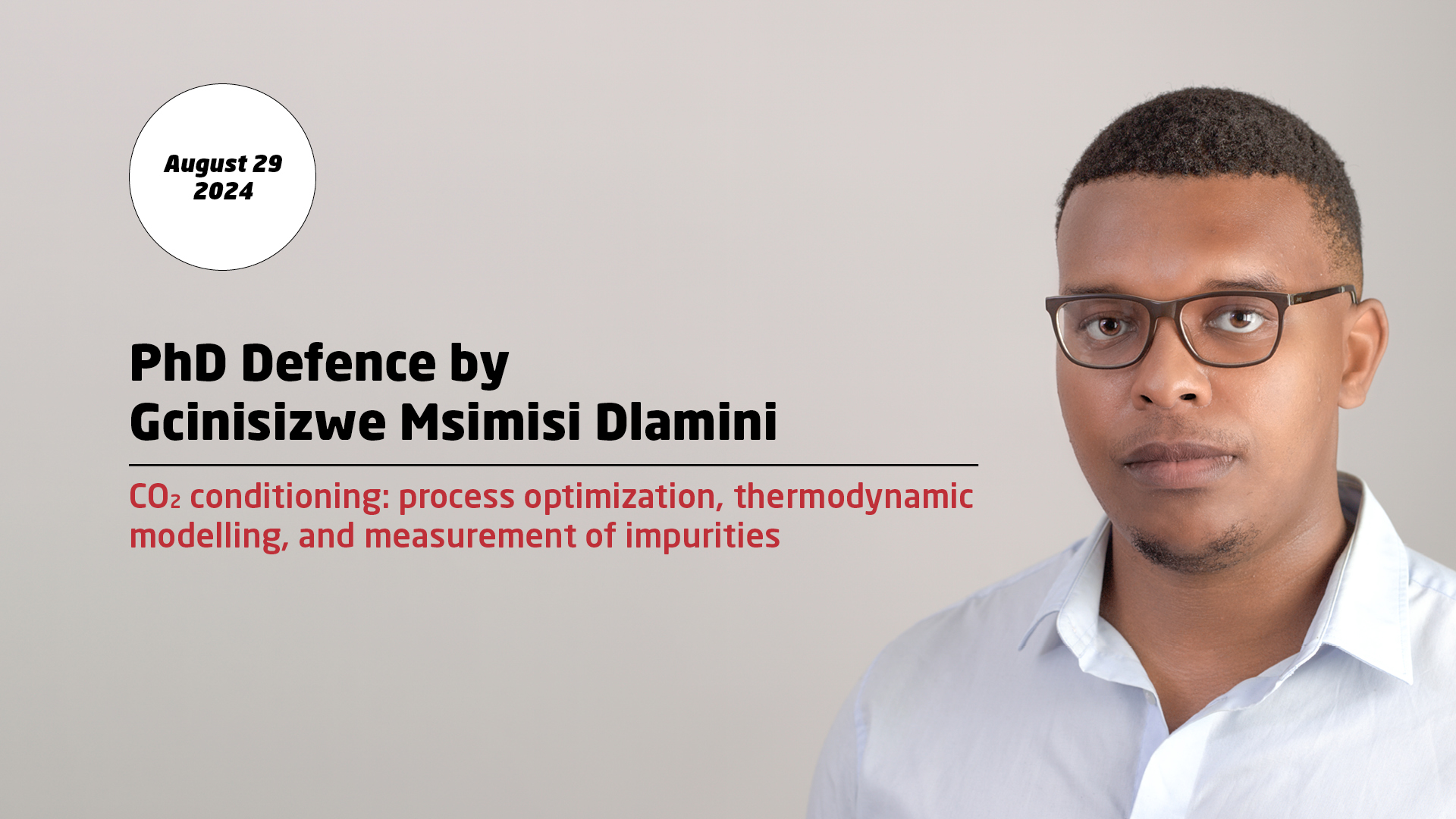 CO2 conditioning: process optimization,thermodynamic modelling, and measurement of impurities ...