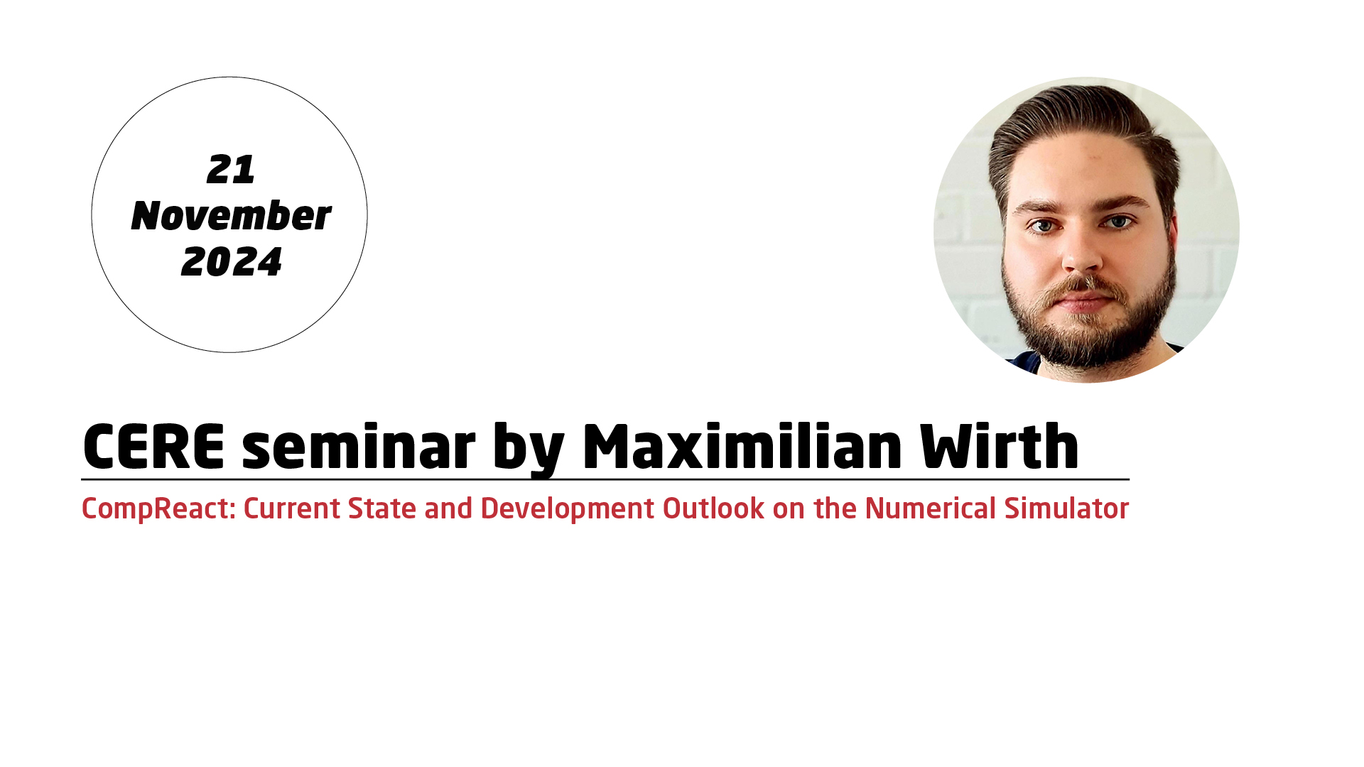 CompReact: Current State and Development Outlook on the Numerical ...